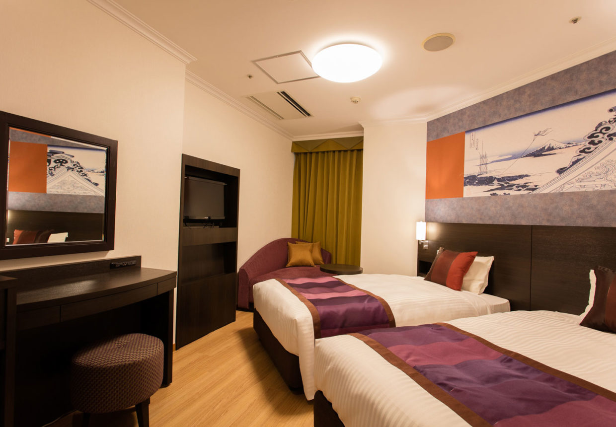 Twin Room & Double Decker Room| Ryogoku View Hotel | Official Website